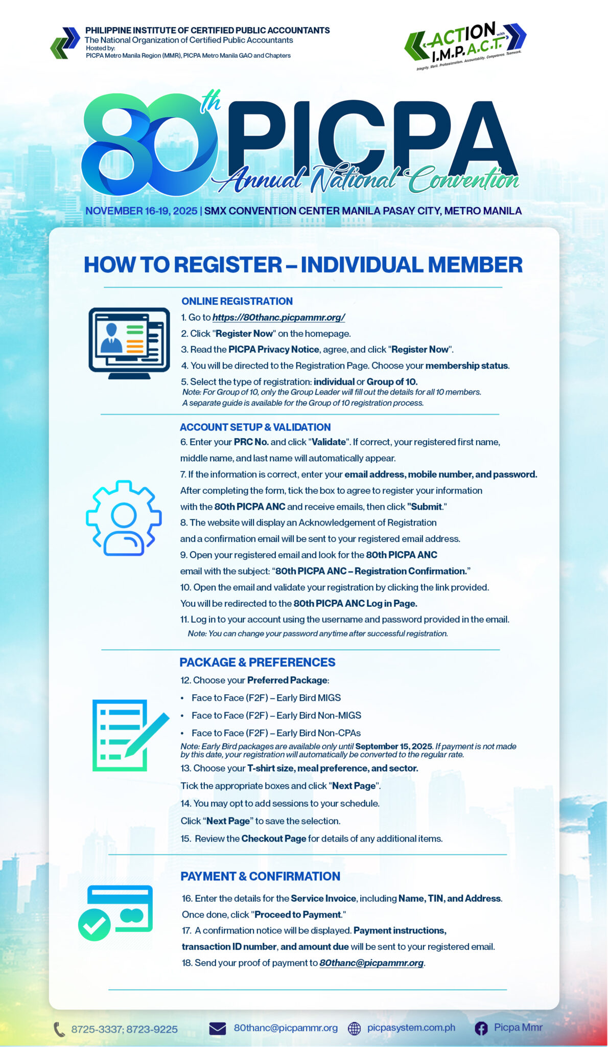 Registration - 80th PICPA Annual Convention